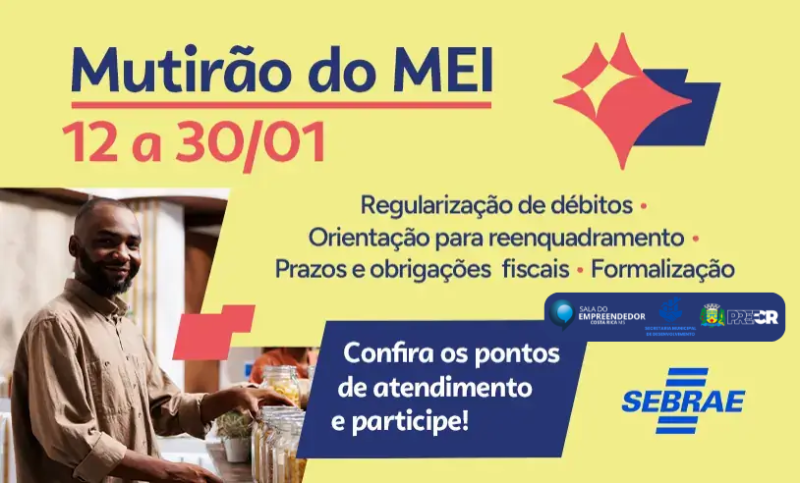 Última chamada: Mutirão do MEI encerra atendimentos gratuitos nesta ...